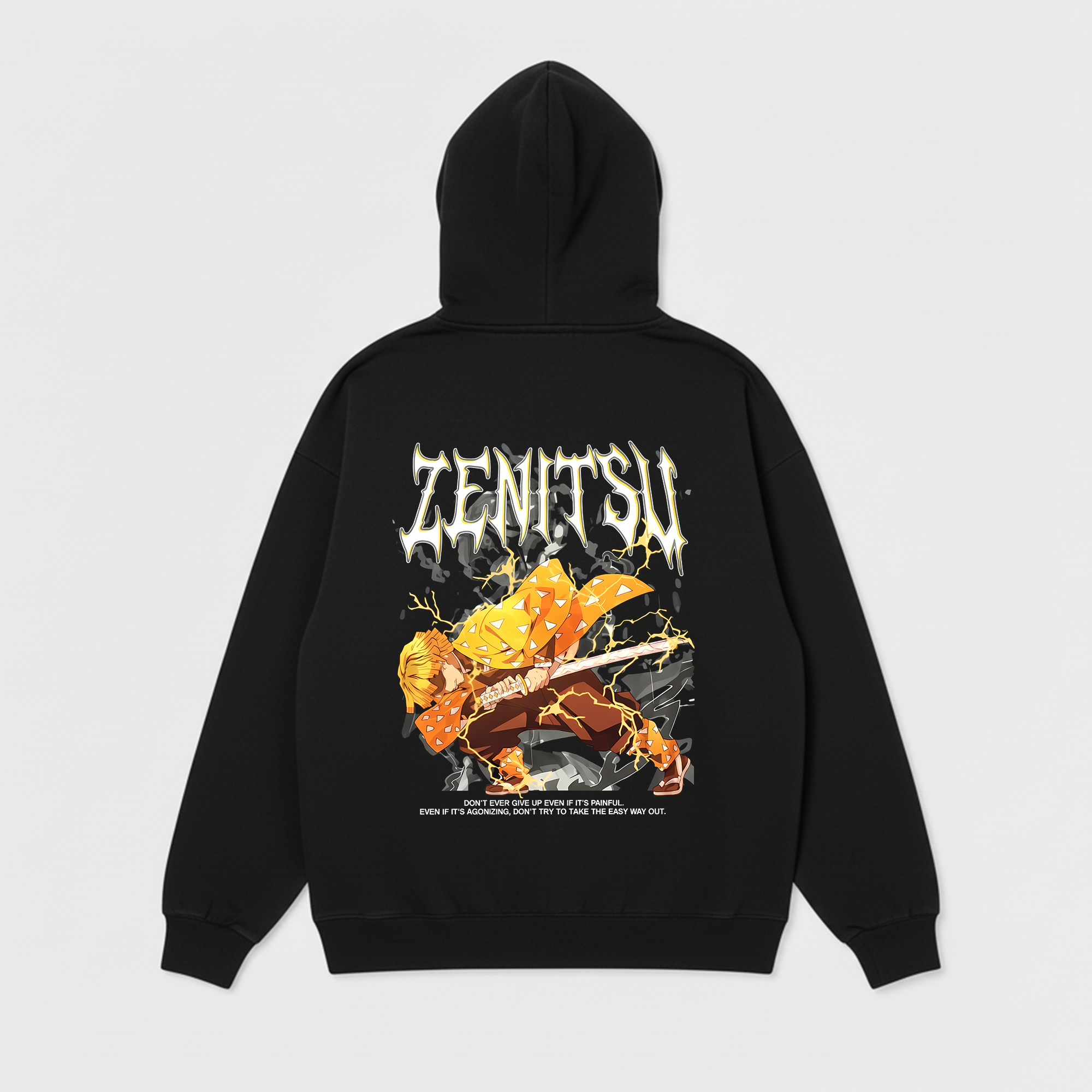 Zenitsu Anime Hoodie – Gymgasm.in